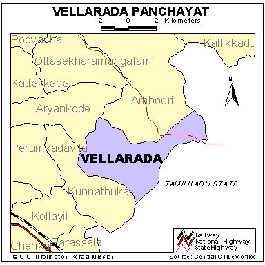 Welcome to Trivandrum District: Vellarada